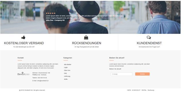 Neuer eCommerce-Shop von Worldsoft