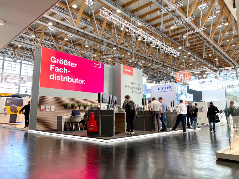 dataTec erstmals auf der Embedded World 2023: Messtechnik für Zukunftstechnologien