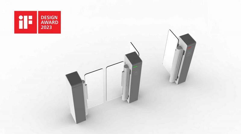 iF DESIGN AWARD 2023 für dormakaba: Neue Sensorschleuse Argus V60 ...