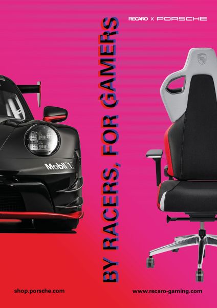 Der RECARO x Porsche Gaming Sitz - Von der Rennstrecke ins Gaming Zimmer