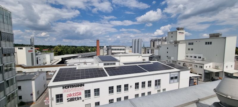 HOFFMANN MINERAL setzt auf Sonne: PV-Anlage am Standort Neuburg mit ...