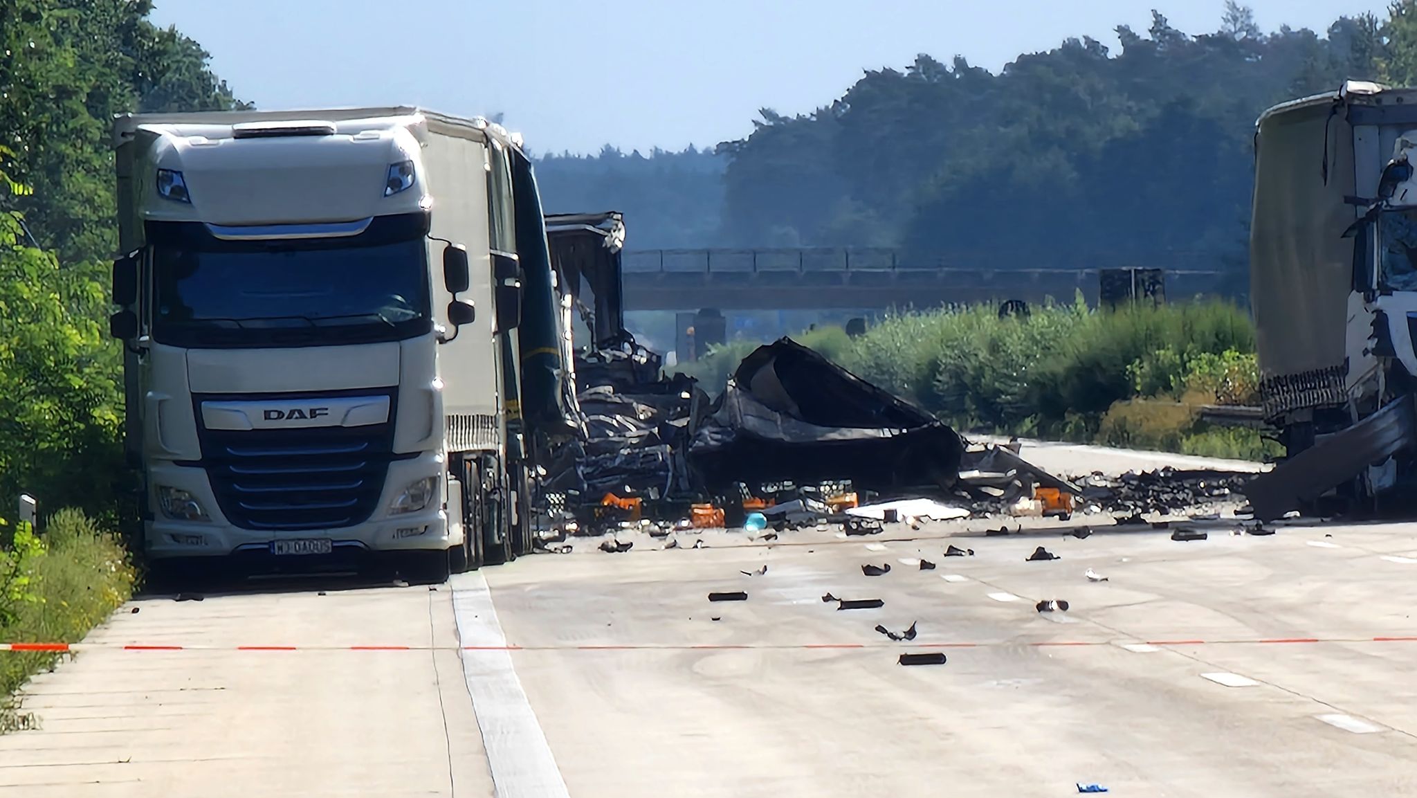 Lkw-Unfall: A2-Abschnitt Richtung Hannover weiter gesperrt