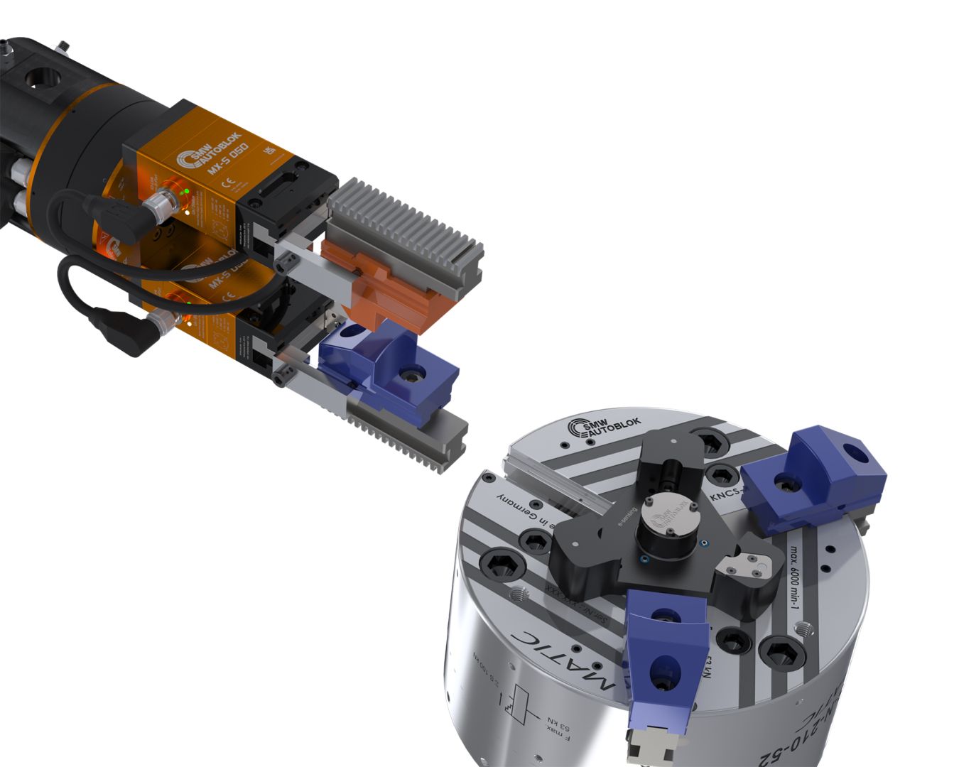 Automatischer Backenschnellwechsel mit KNCS-matic von SMW-AUTOBLOK