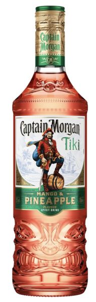 Captain Morgan Tiki Rum (25%, 700ml) für 12,89€