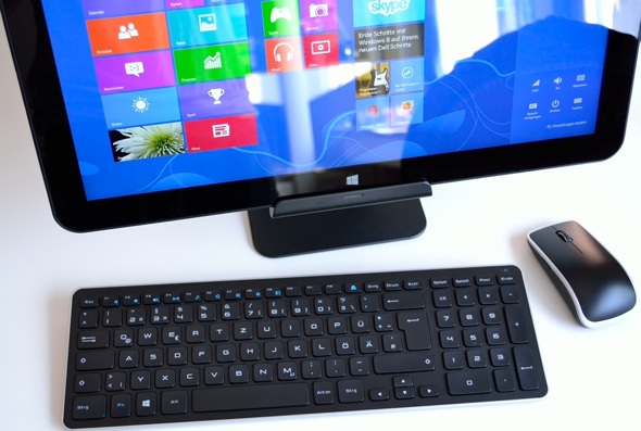 Dell XPS 18 im Test: XXL-Tablet und All-in-One mit Windows 8