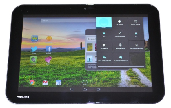 Toshiba Excite Pure im Test: Sehr stabiles Tegra-Tablet, leider mit ...