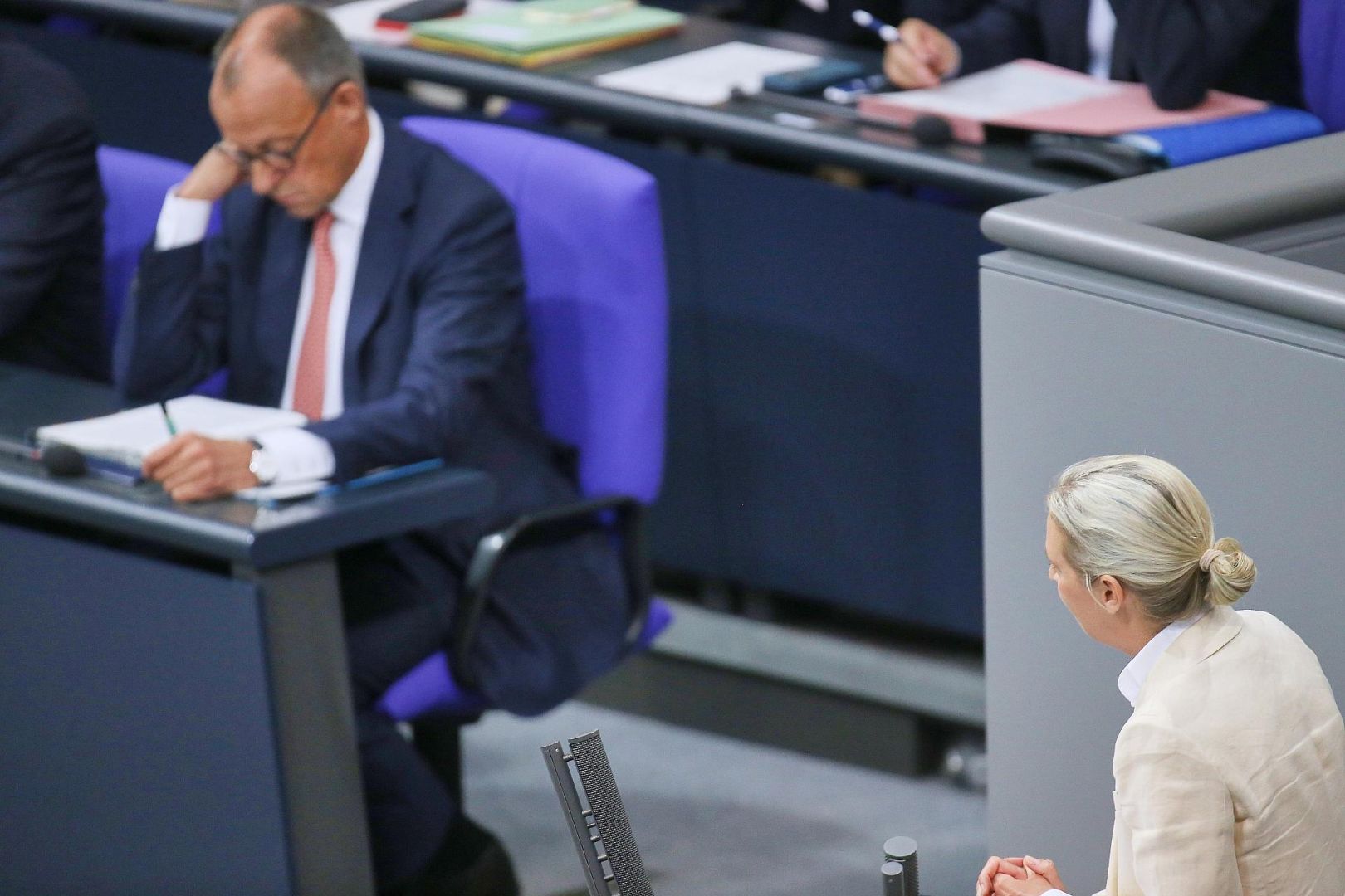 Forsa: AfD hält Rekordniveau - Merz rutscht auf Tiefstwert