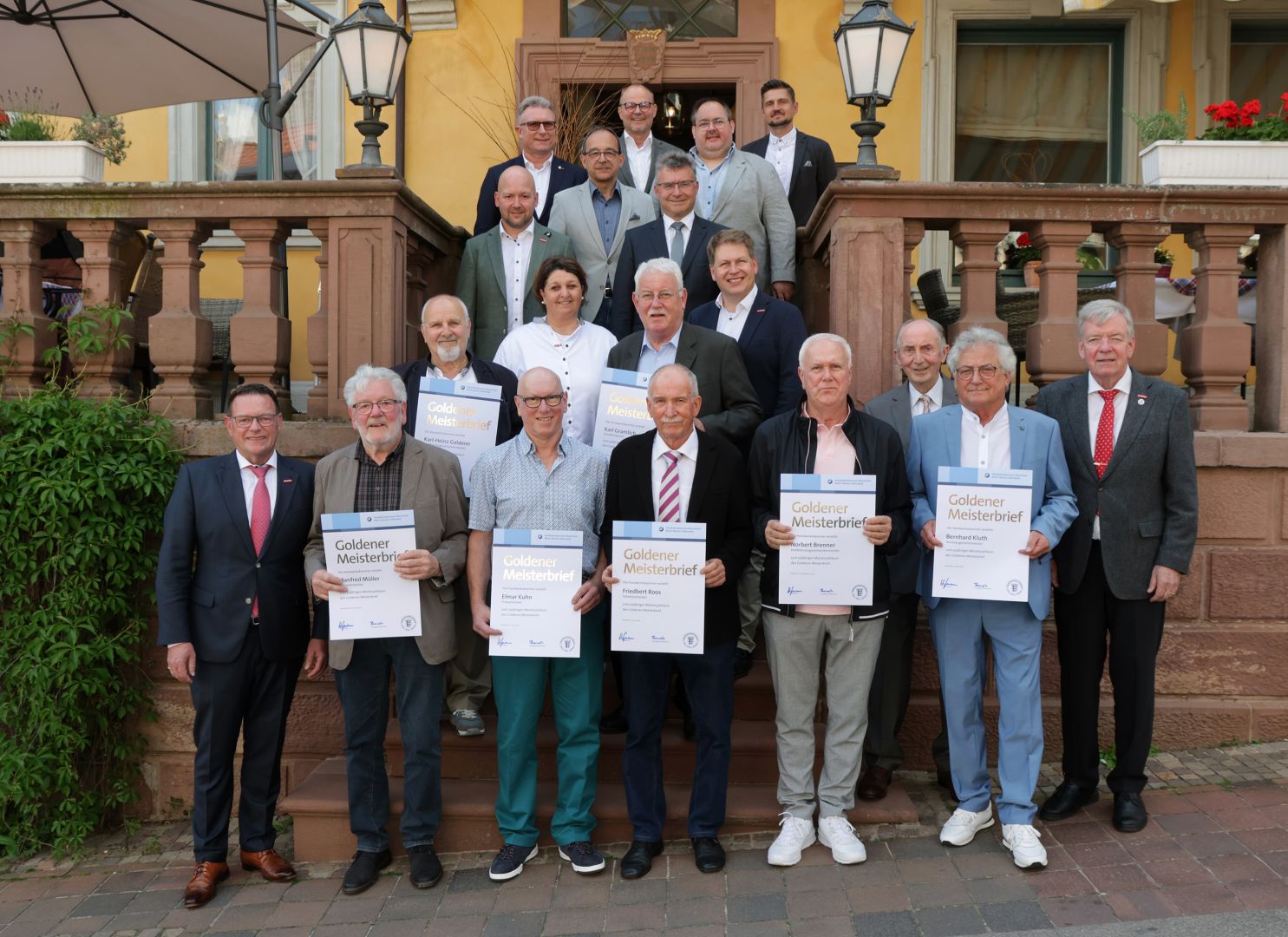 Goldene Meisterinnen und Meister: 50 Jahre für ein Handwerk auf ...