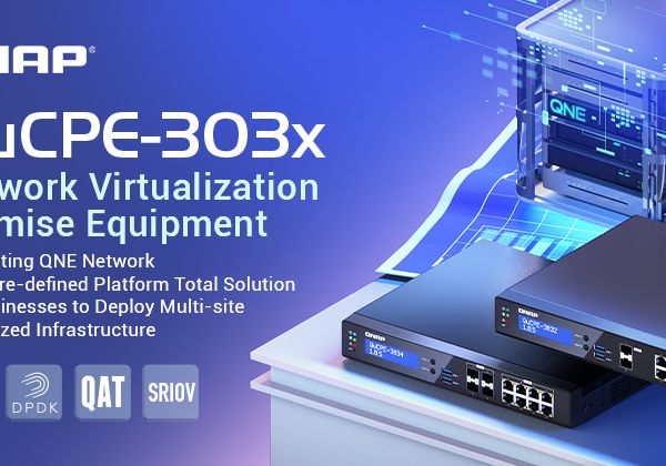 QNAP präsentiert das QuCPE-303x