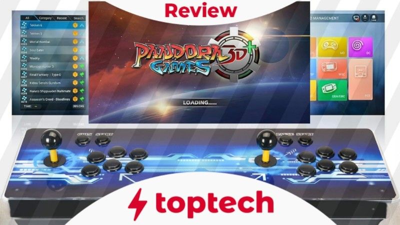Review: Arcade-Feeling für zuhause: Die Pandorra Box 3D