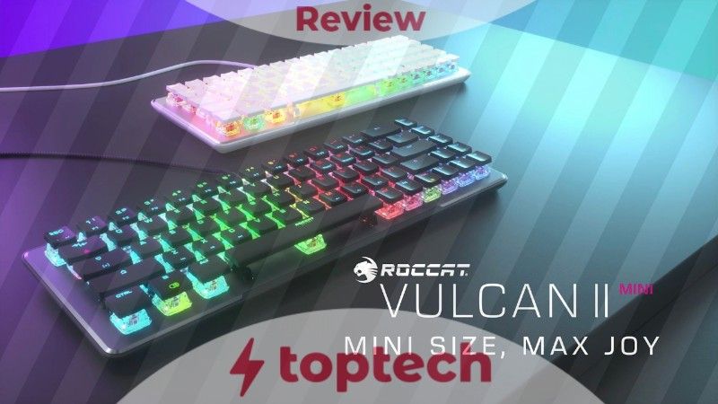 Kompakte Gaming-Tastatur: ROCCAT Vulcan II Mini im Test