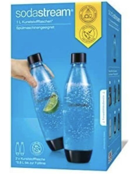 SodaStream DuoPack Fuse 2x 1L KST-Flasche für 12,99€