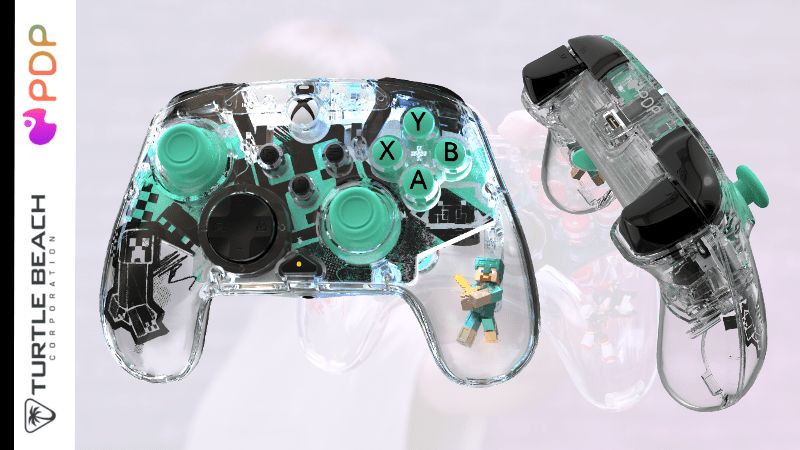 Turtle Beach & PDP -REALMz Minecraft – Diamond Print Wireless ...