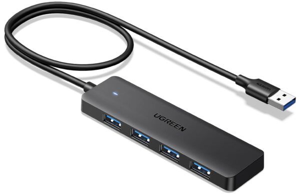 UGREEN 4-Port USB 3.0 Hub mit 60cm Kabel für 6,99€ [Amazon]