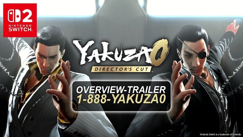 Yakuza 0 Director’s Cut – Neuer Trailer zeigt Einblicke in die Nintendo Switch 2 Version